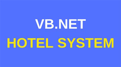 vb hotel management system source code c java php programming