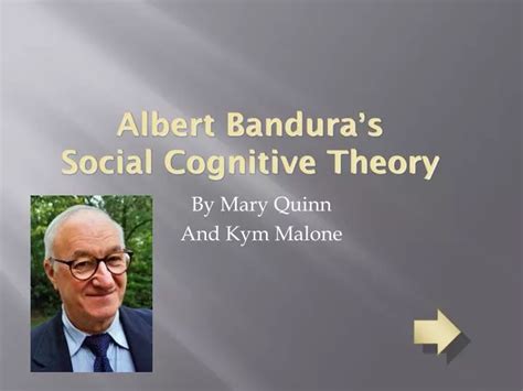 Ppt Albert Bandura Social Cognitive Theory Powerpoint Presentation