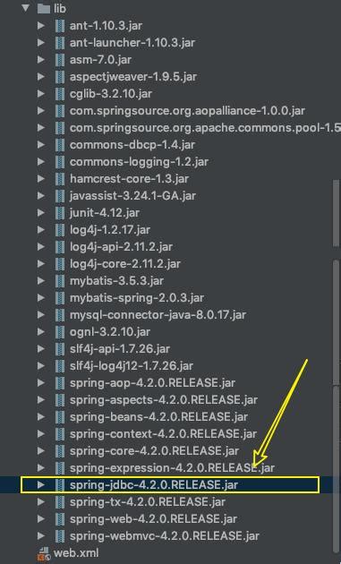 spring框架与mybatis框架整合启动报错property datasource threw exception nested