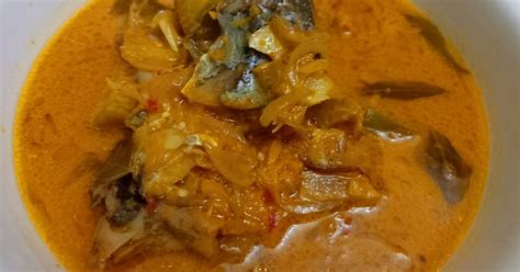 Resepi Gulai Ikan Masin Dengan Terung Tumis Darat