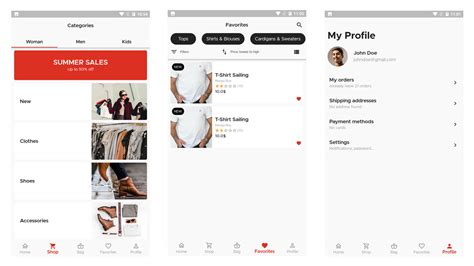 flutter shopping ui code market