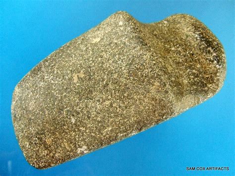 Super Fine Authentic Mo 3 4 Groove Hardstone Axe Arrowheads Artifacts