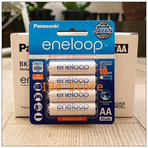 Jual Baterai Rechargeable Panasonic Eneloop Aa 4 Pcs 2000 Mah Di Lapak