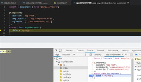 chrome debugger doesn t hit typescript in angular project · issue