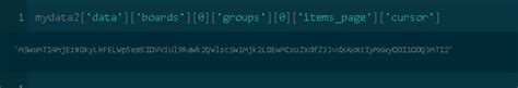 new `next items page` object for cursor based pagination
