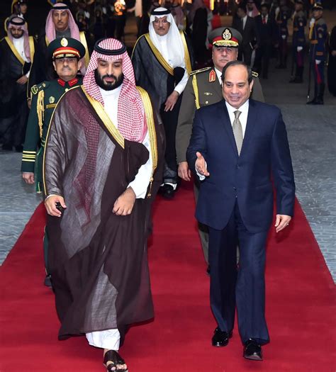 ننشر صور استقبال الرئيس السيسى لولي العهد السعودي اليوم السابع