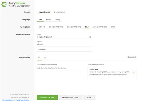 multi module project with spring boot java development journal