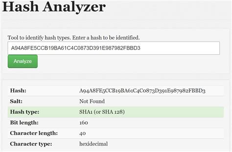 how to know if a hash is a md5 vs sha1 and sha256 md5online