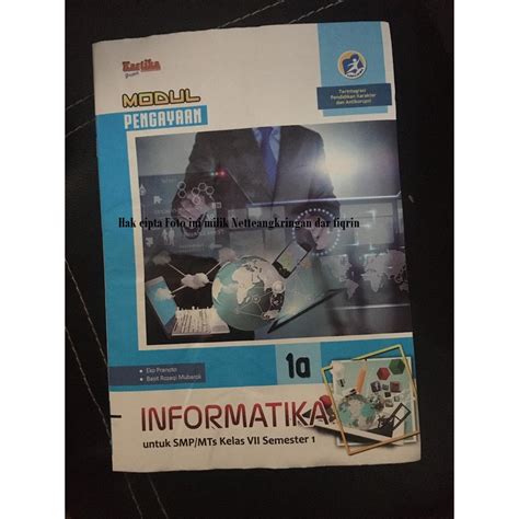 jual lks informatika smp mts kelas 7 8 vii viii revisi 2018 kartika