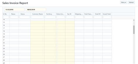 script report empty rows reports discuss frappe erpnext