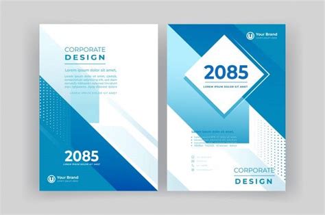 Corporate Book Cover Design Template Premium Vector Freepik Vector