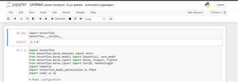 easy install of jupyter notebook with tensorflow 2 0 and
