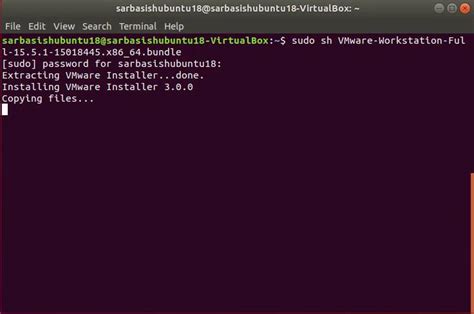 how to install vmware workstation pro 15 on ubuntu h2s media
