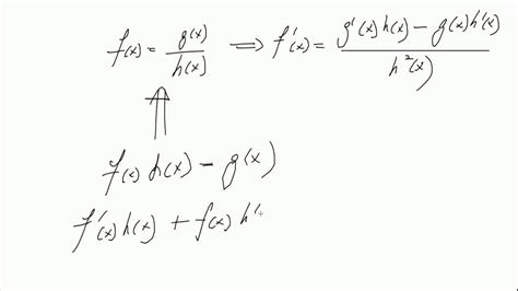 4 proof of quotient rule youtube
