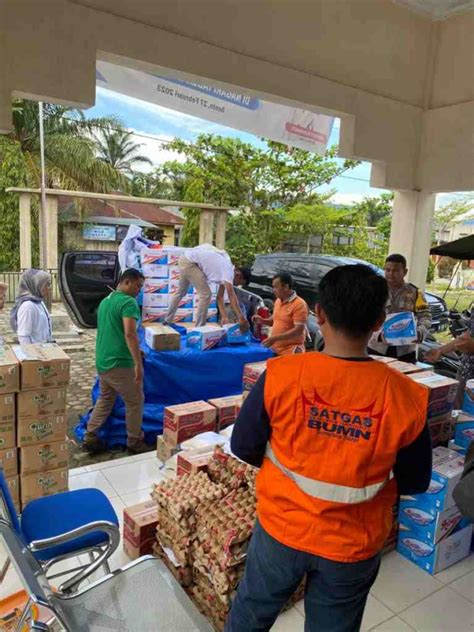Goriau Tanggap Bencana Banjir Bri Peduli Salurkan Bantuan Bagi Warga