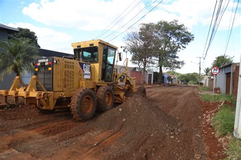 Prefeitura Avança Com Obras De Drenagem E Pavimentação Asfáltica No