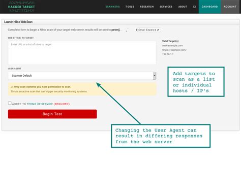 nikto web vulnerability scanner