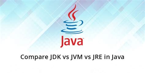 jdk vs jre vs jvm how are they different from each other