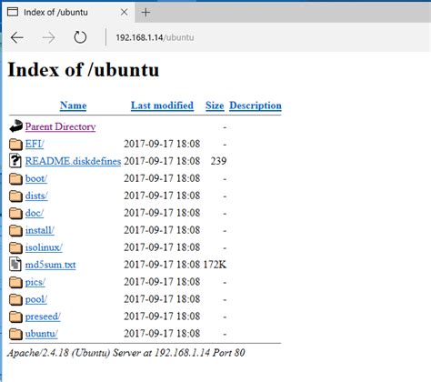 how to install ubuntu via pxe server using local dvd sources