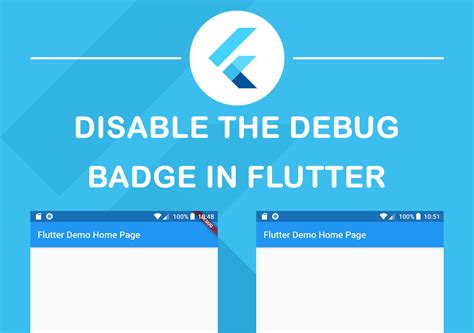 how to disable flutter debug badge in your app doctorcode