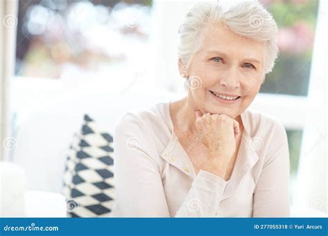 The Secret To Aging Gracefully Is To Enjoy It Portrait Of A Happy