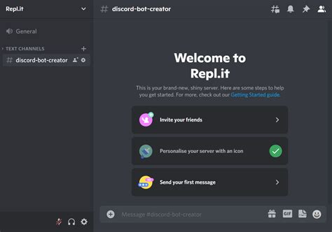 beginner s discord bot creator replit