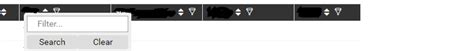 css pop up not showing outside when used with resize column by using