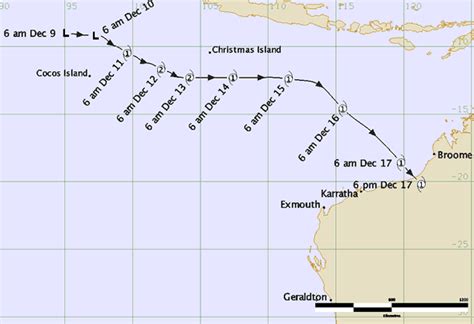 tropical cyclone ilsa