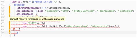 scala type mismatch for sbt task setting keys stack overflow