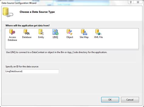 linq gridview populating data using linq datasource itecnote