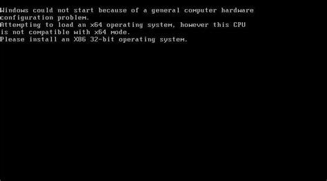 support errmsg windows could not start because of a
