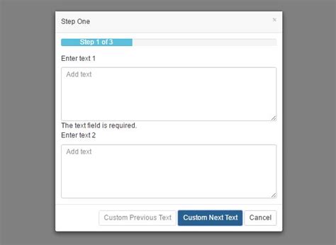 minimal step by step progress plugin with jquery wizard