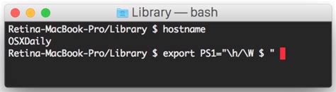 how to customize your terminal prompt