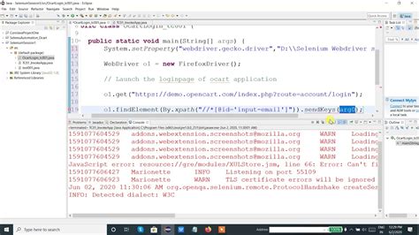 selenium webdriver 2 1 converting test case to test