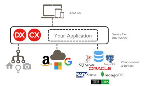 rad server and the included data storage for rad server users