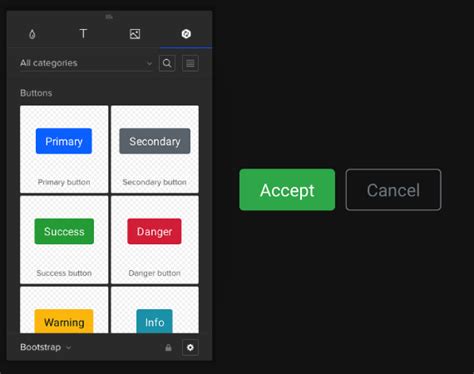 bootstrap ui kit in uxpin