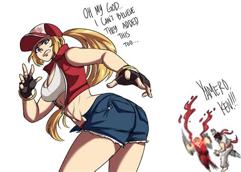 Ryu Ken Masters And Terry Bogard Street Fighter And 5 More Drawn By