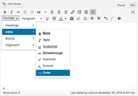 diseccionando el editor de wordpress tinymce