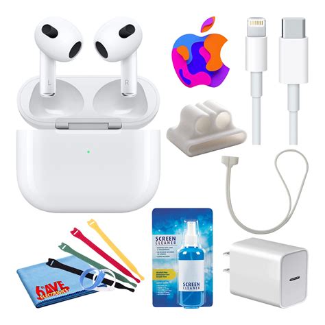 Apple Airpods With Magsafe Charging Case 3rd Gen Mme73am A Bundle