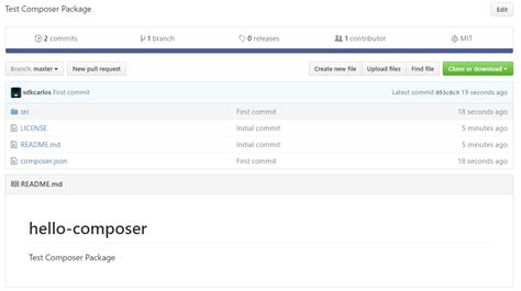 cómo crear con github tu primer paquete de composer packagist de psr 4