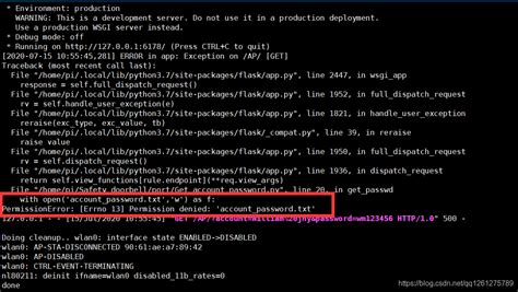 python程序开机自启时，写入文件报错permissionerror [errno 13] permission denied 启动命令
