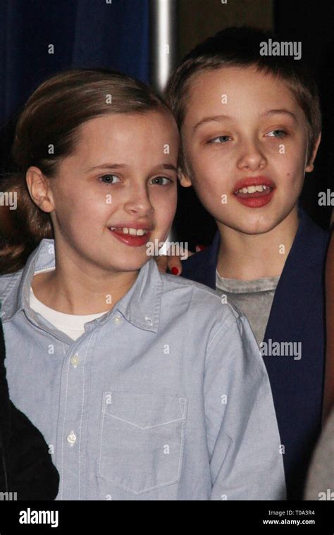 Vivienne Jolie Pitt Knox Jolie Pitt 03 11 2019 The World Premiere Of