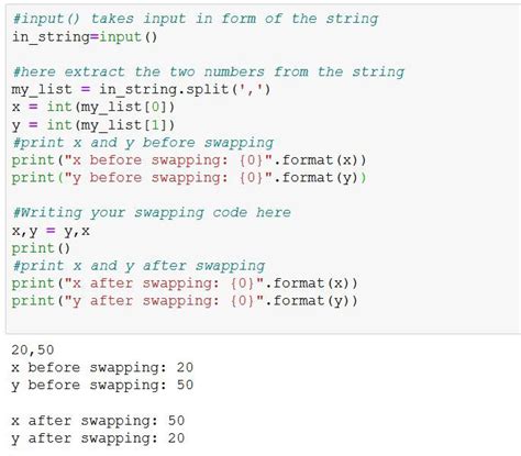 python swapping factorial reverse digits pattern