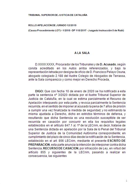 Total 78 Imagen Apelacion De Sentencia Penal Modelo Abzlocal Mx