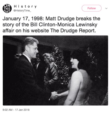 Bill Clintons Sex Scandal With Monica Lewinsky Was Exposed 20 Years