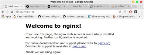 github zurin ansible nginx nginx installation with nginx