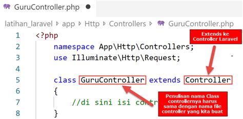 tutorial laravel 8 3 membuat controller