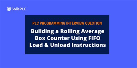 plc interview question array fifo logic programming example average