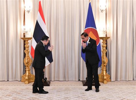 Secretary General Of Asean Pays Courtesy Call On Prime Minister Of