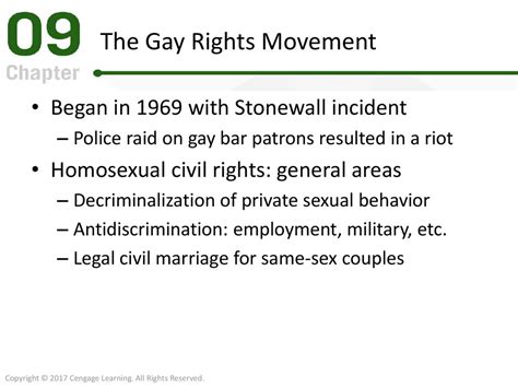 Sexual Orientations Copyright © 2017 Cengage Learning All Rights